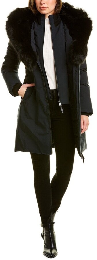 Mackage Trish Signature Collar Down Coat - ShopStyle