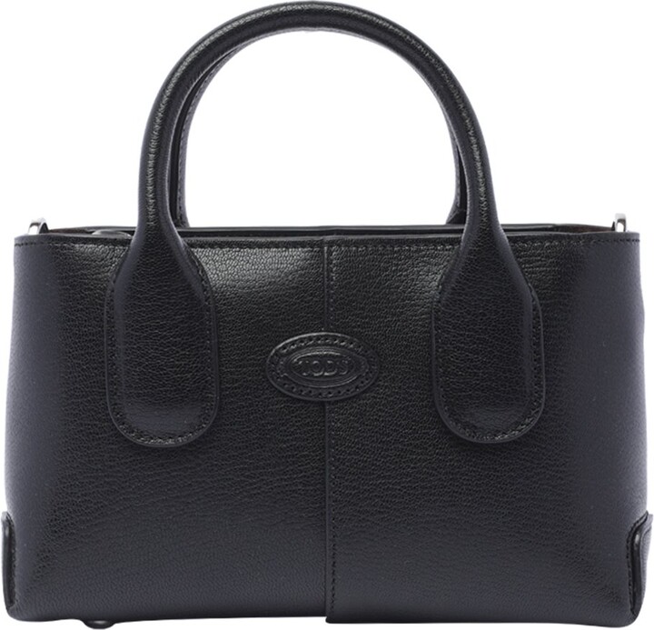 Tod's Logo Embossed Mini Tote Bag - ShopStyle