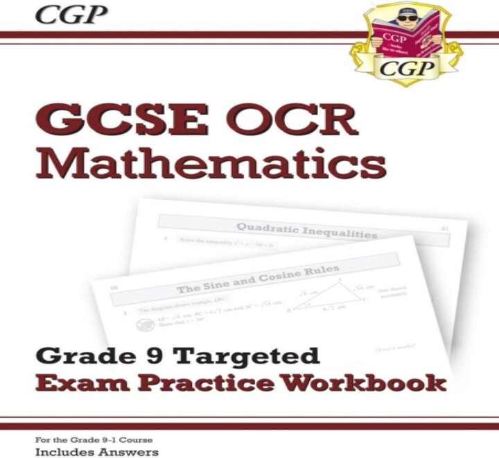 CGP Books GCSE Maths OCR Grade 8-9 Targeted Exam Practice Workbook ...
