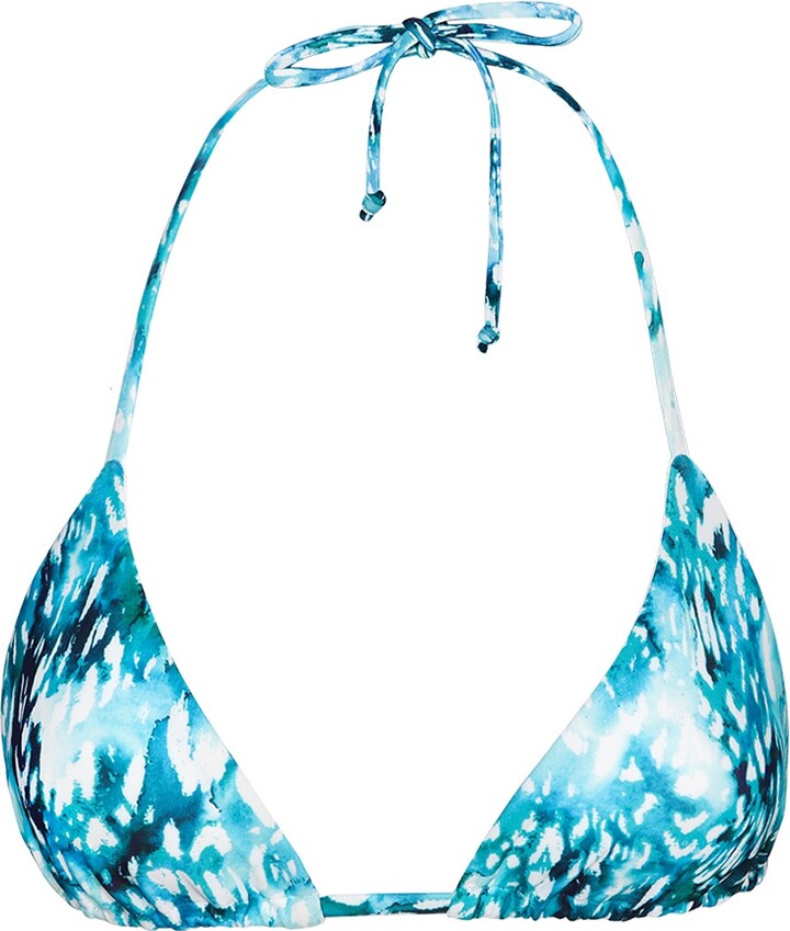 AquaJelly - Cheetah String Top - ShopStyle Swimwear