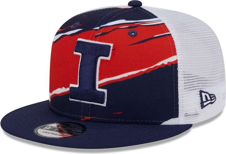 New Era Men's Navy Illinois Fighting Illini Tear Trucker 9FIFTY ...