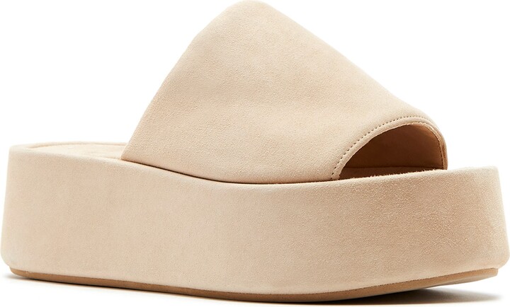 La Canadienne Kyrie Platform Slide Sandal - ShopStyle