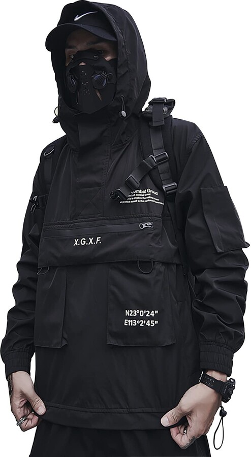 Niepce Inc Nipece Inc Men's Combat Techwear Shell Jacket - ShopStyle