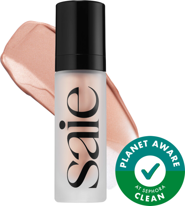 Saie Glowy Super Gel Lightweight Dewy Multipurpose Illuminator Roseglow ...