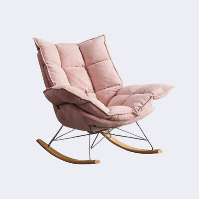 Comfort Zone Furniture.e Italian Casual Modern Snail Rocking Chair ...