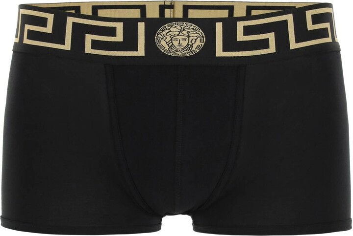 Versace Greca Border Underwear Trunks - ShopStyle Boxers