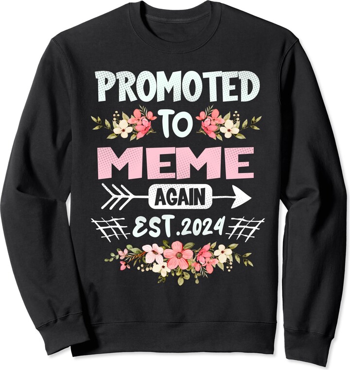 Promote To Meme Grandma 2024 MOM-LQ Meme Grandma Shirt - Meme Grandma ...