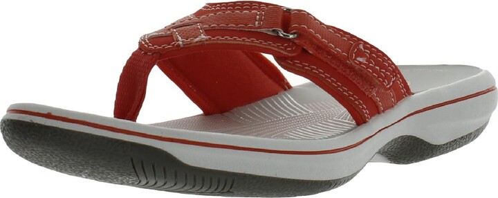 Cloudsteppers by Clarks Breeze Sea Womens Flip-Flop Thong Thong Sandals - ShopStyle
