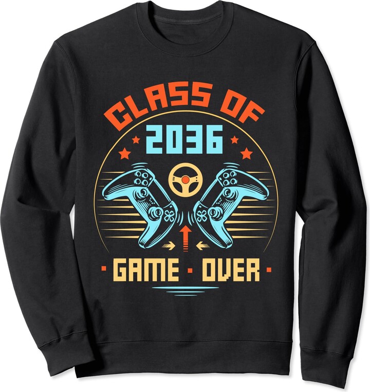Class of 2036 Graduation Gifts Shirts Decorations Game Over Class Of ...