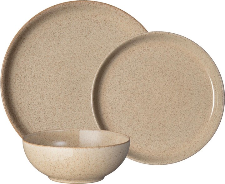 Denby Studio Craft Birch 12 Piece Dinnerware Set, Service for 4 - Brown ...