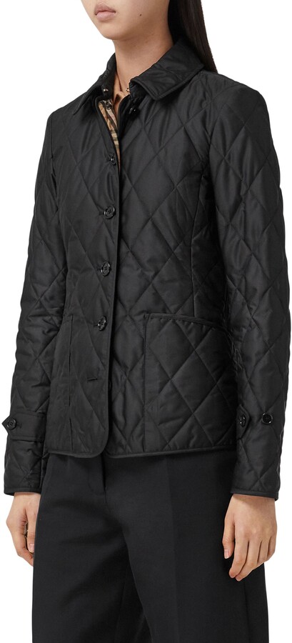 Burberry Fernleigh Thermoregulated Diamond Quilted Jacket - ShopStyle Coats