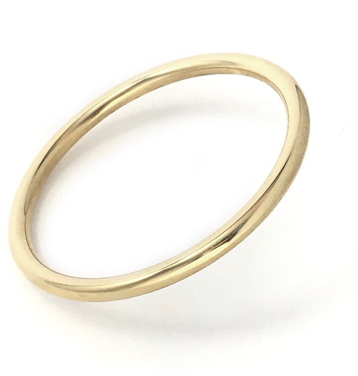 BIKO - Solid State Bangle Gold - ShopStyle Bracelets