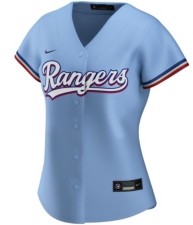 Nike Texas Rangers Women's Official Replica Jersey - ShopStyle Tops