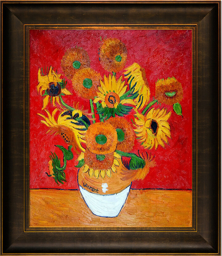 Museum Masters Sunflowers Red By La Pastiche Reproduction - ShopStyle ...