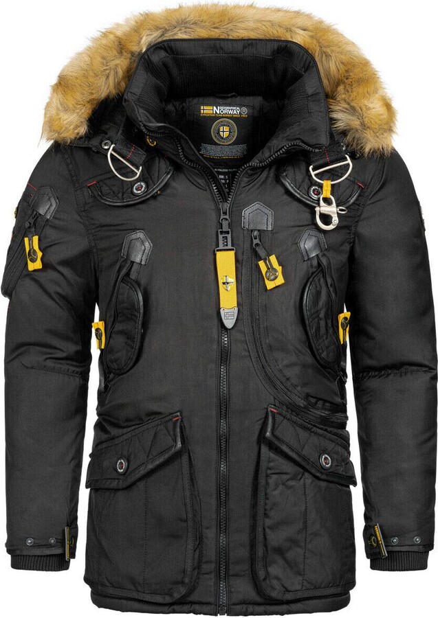 Geographical Norway Men's Winter Jacket Parka Outdoor Coat Luxury ...