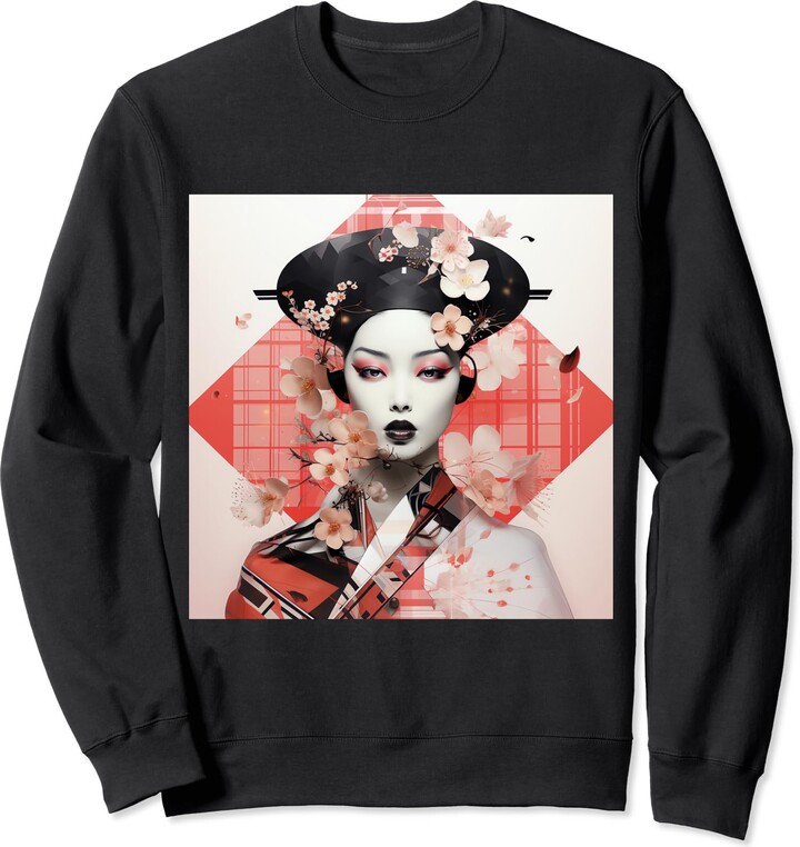 BlossomFuturaGeisha Futurism's Geisha Whispers Cherry Blossom Magic ...