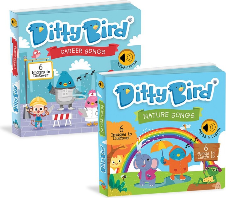 Ditty Bird Ditty Bird Nature and Career Song Books - Set of 2 - ShopStyle