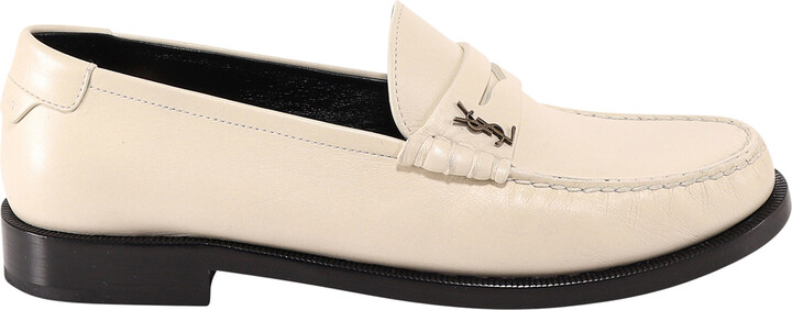 Saint Laurent Monogram Loafers - ShopStyle