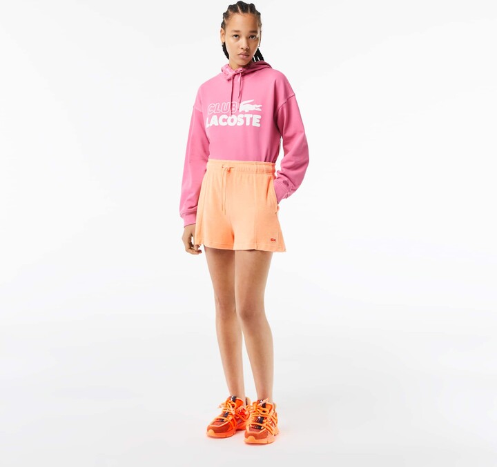 Lacoste Women’s Organic Cotton Terry Shorts - ShopStyle