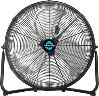 Tornado Fans Tornado 20 Inch High Velocity Metal Floor Fan, 3-Speed for ...