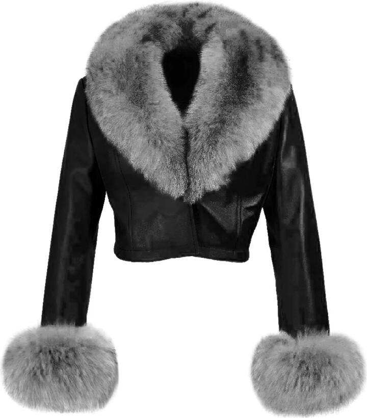 Wanan Touch Laurent Black Leather Jacket - ShopStyle