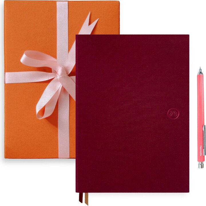 Papersmiths Mulberry Red Notebook & Primo Pen Duo - Gel - ShopStyle ...