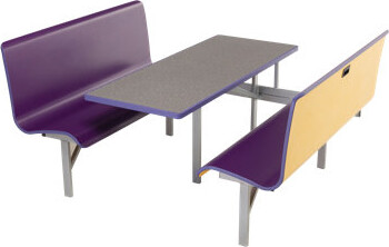 AmTab Manufacturing Corporation Booth Seating Rectangular Bench ...