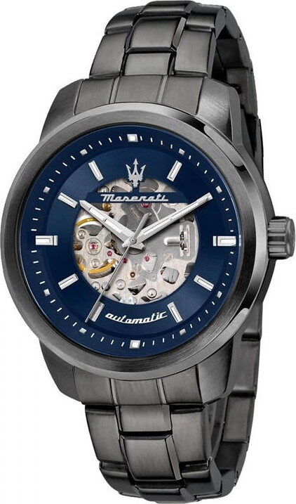 Maserati Gents Maserati Successo 44mm Automatic Black Watch - ShopStyle