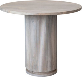 Joss & Main Assisi 35" Mango Solid Wood Pedestal Dining Table - ShopStyle