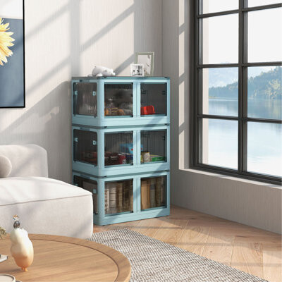 Tucker Murphy Pet Versatile Stackable Storage Bins With Wheels And ...