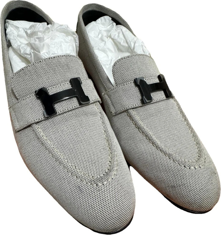 Hermes Paris cloth flats - ShopStyle