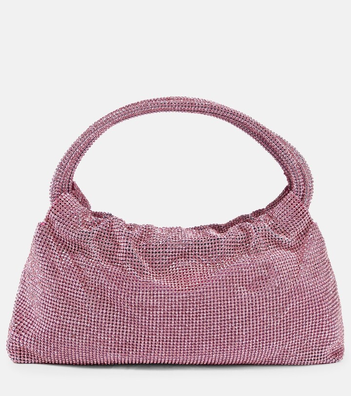 Jonathan Simkhai Ellerie Mini crystal-embellished leather tote ...