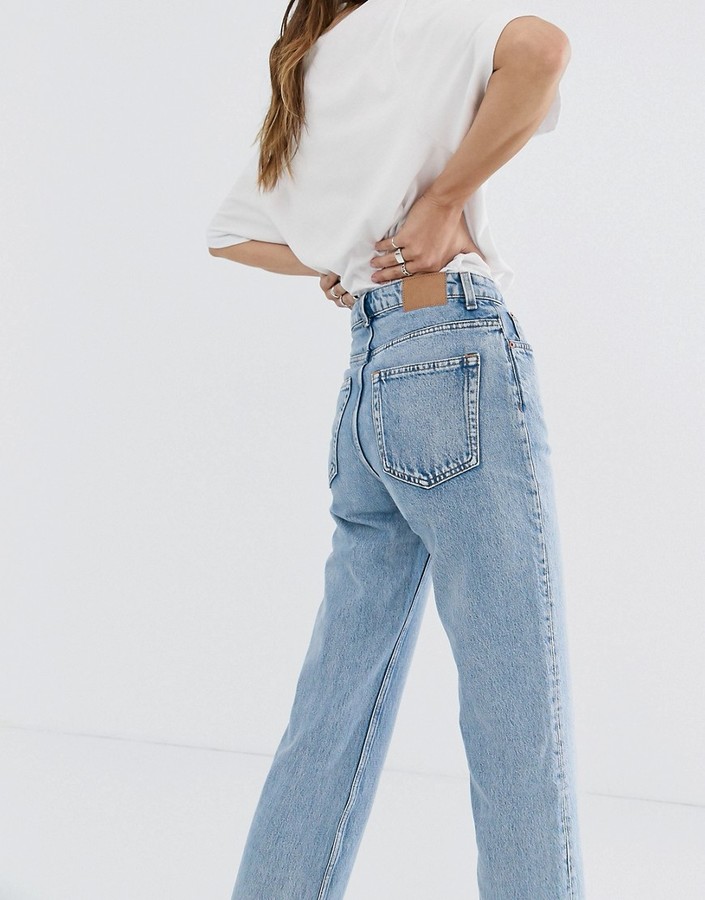 Buy voyage weekday jeans white cheap online
