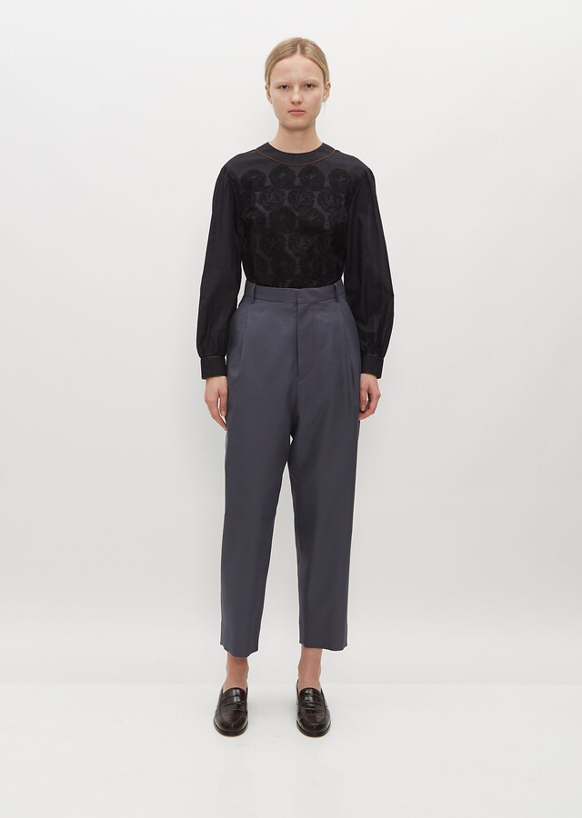 Minä Perhonen Ceramica Wool and Silk Pants - ShopStyle
