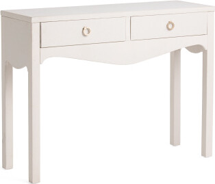42in Linen Console Table - ShopStyle