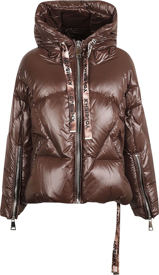KHRISJOY Iconic Shiny Puffer Jacket - ShopStyle
