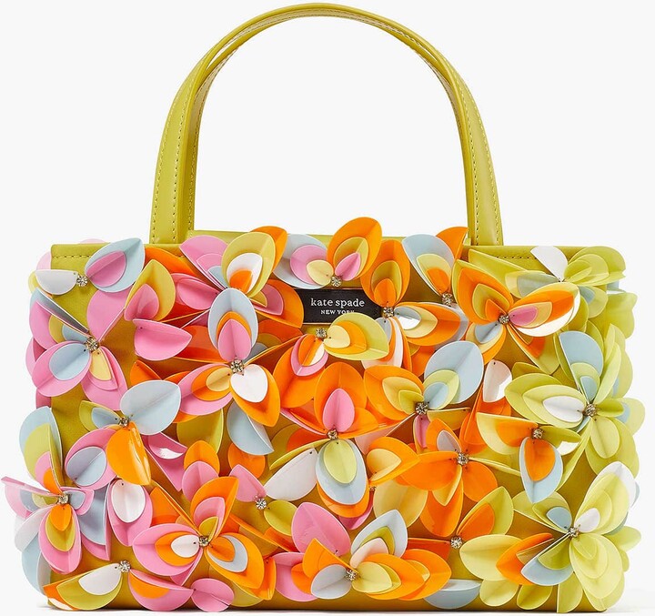 Kate Spade Sam Icon Bouquet Embellished Small Tote - ShopStyle