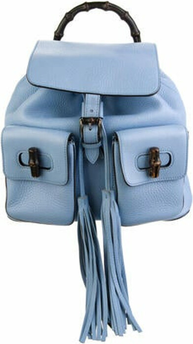 Gucci Bamboo Leather Backpack - ShopStyle