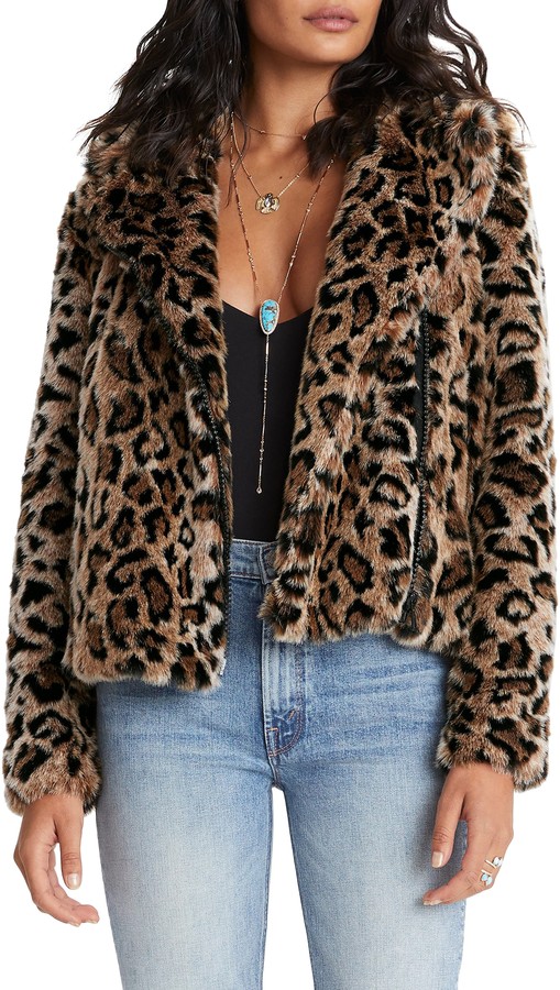 Mother The Mini Faux Fur Rider Jacket - ShopStyle