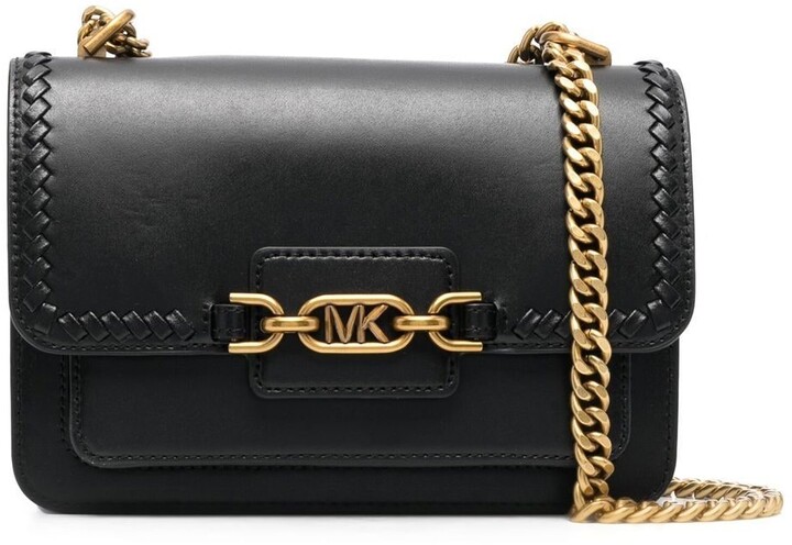 MICHAEL Michael Kors Heather leather shoulder bag - ShopStyle