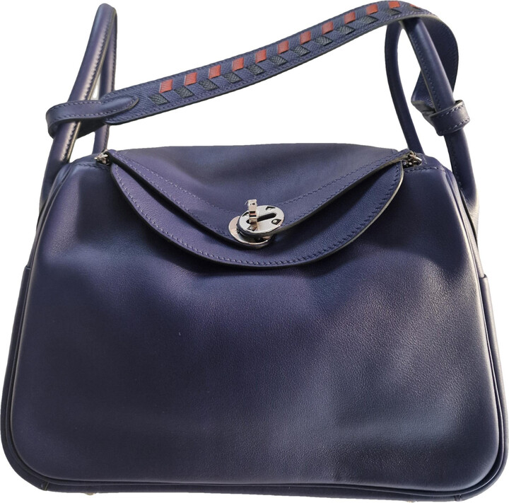 Hermes Lindy leather handbag - ShopStyle Shoulder Bags