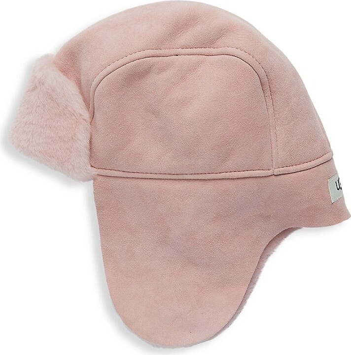UGG Kid's Sheepskin Shearling Trapper Hat - ShopStyle Girls' Accessories
