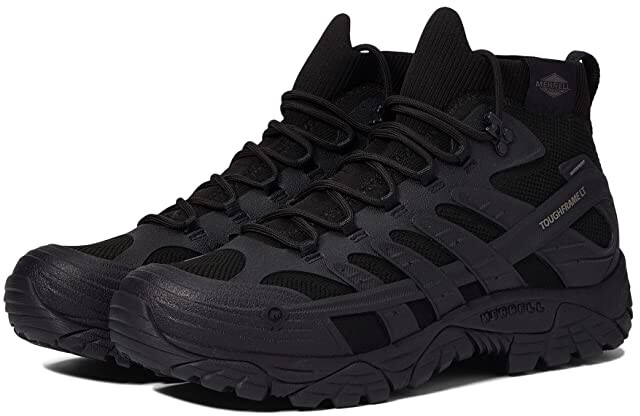 Merrell Work Moab Velocity Tactical Mid Waterproof - ShopStyle Boots