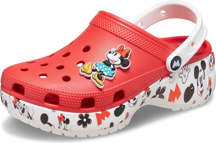 Crocs Women's Disney Minnie Mouse Classic Platform Clogs - ShopStyle