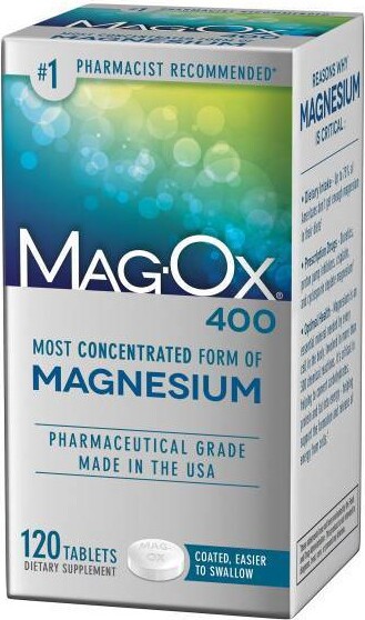 Mag-Ox 400mg Magnesium Oxide Supplement Tablets - 120ct - ShopStyle Pet ...