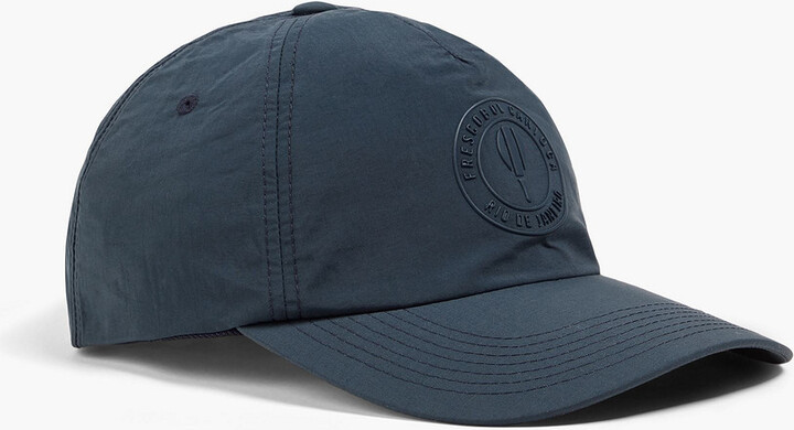 Frescobol Carioca Logo-appliquéd shell baseball cap - ShopStyle Hats