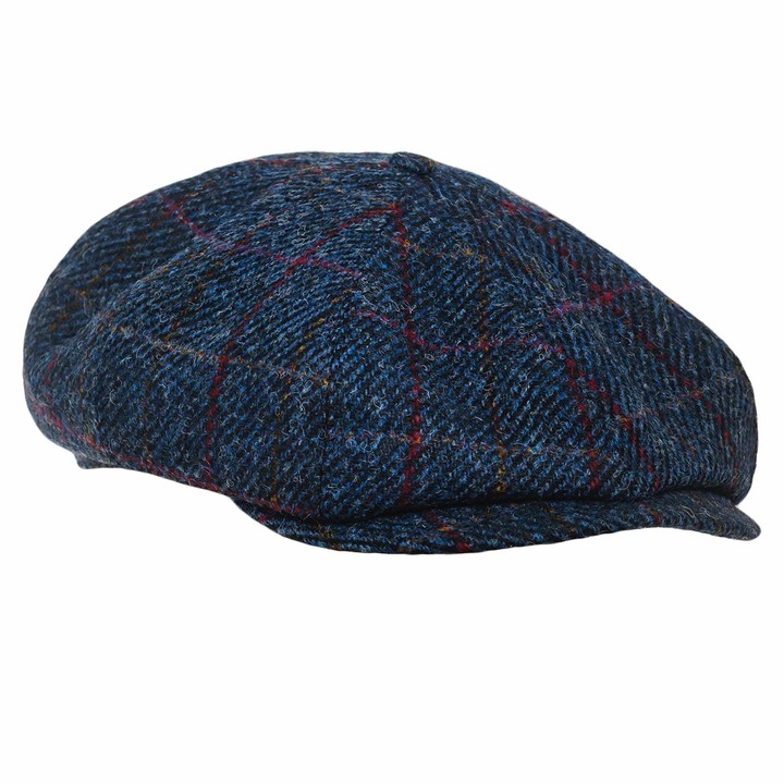 Sterkowski Shelby Cap | 100% Harris Tweed Newsboy Cap for Men | Flat ...