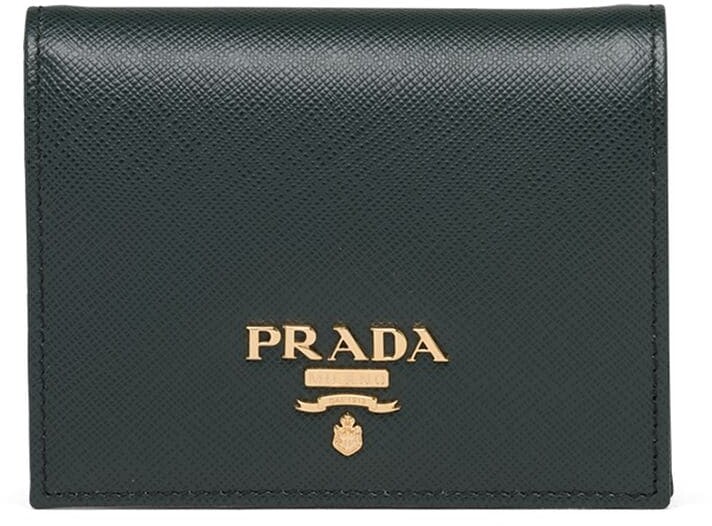 Prada Lettering Logo Wallet - ShopStyle