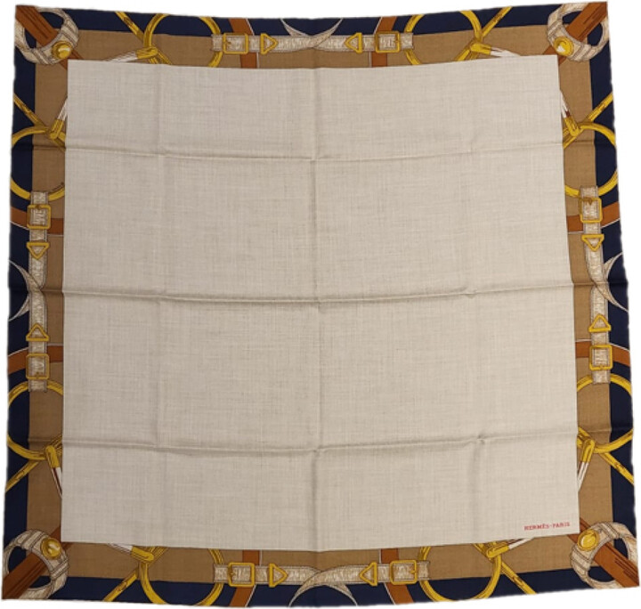 Hermes Châle 140 cashmere scarf - ShopStyle Scarves & Wraps