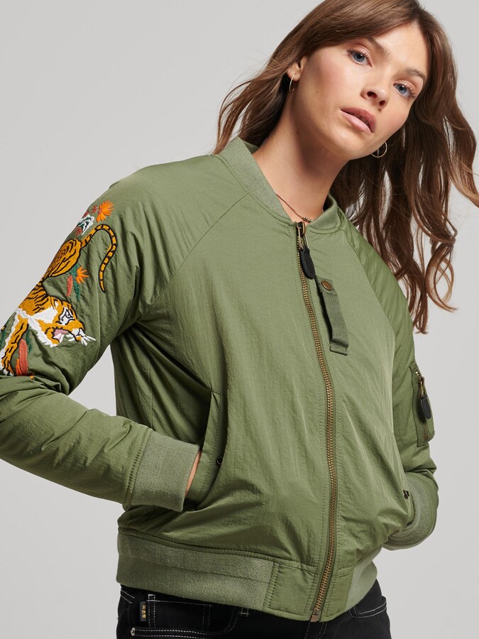 Superdry Vintage Military Suikajan Bomber Jacket - ShopStyle